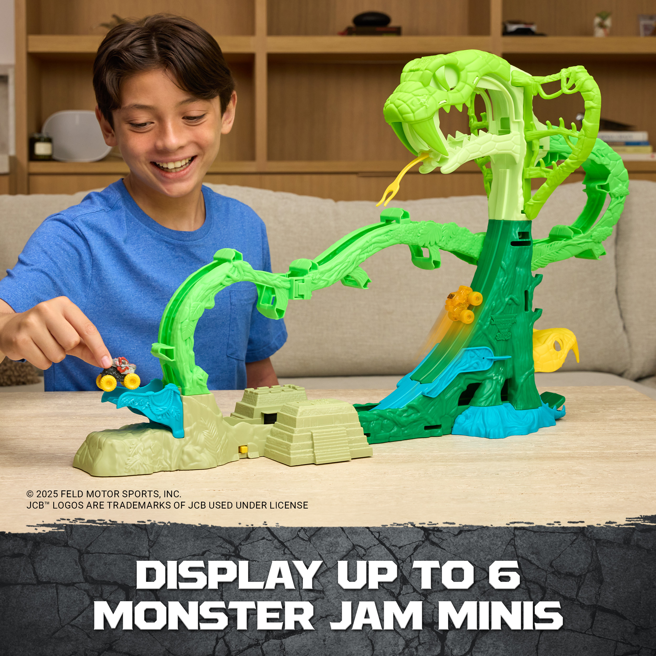 Monster Jam, Mini Jams Cobra’s Crazy Escape Playset