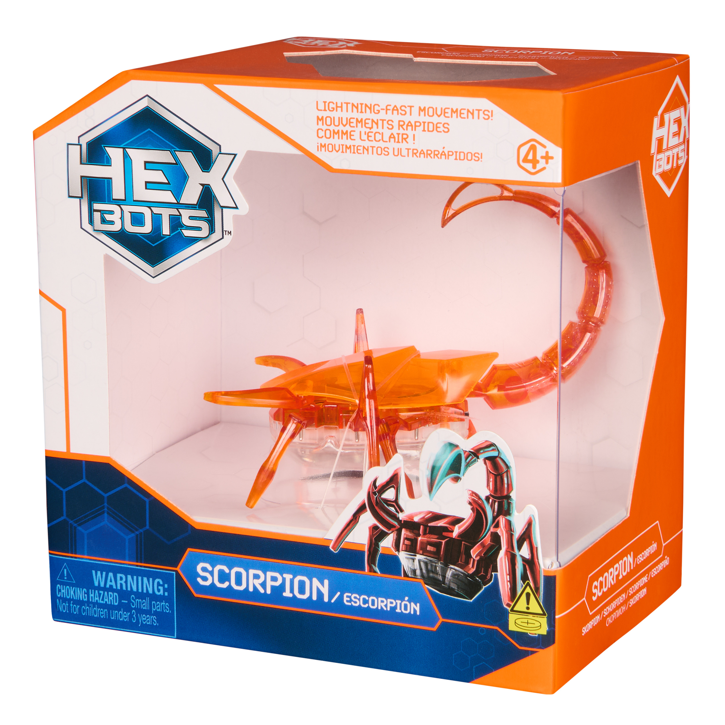 HEX BOTS Robotic Scorpion, Autonomous Mechanic Scorpion Toys for Kids ...
