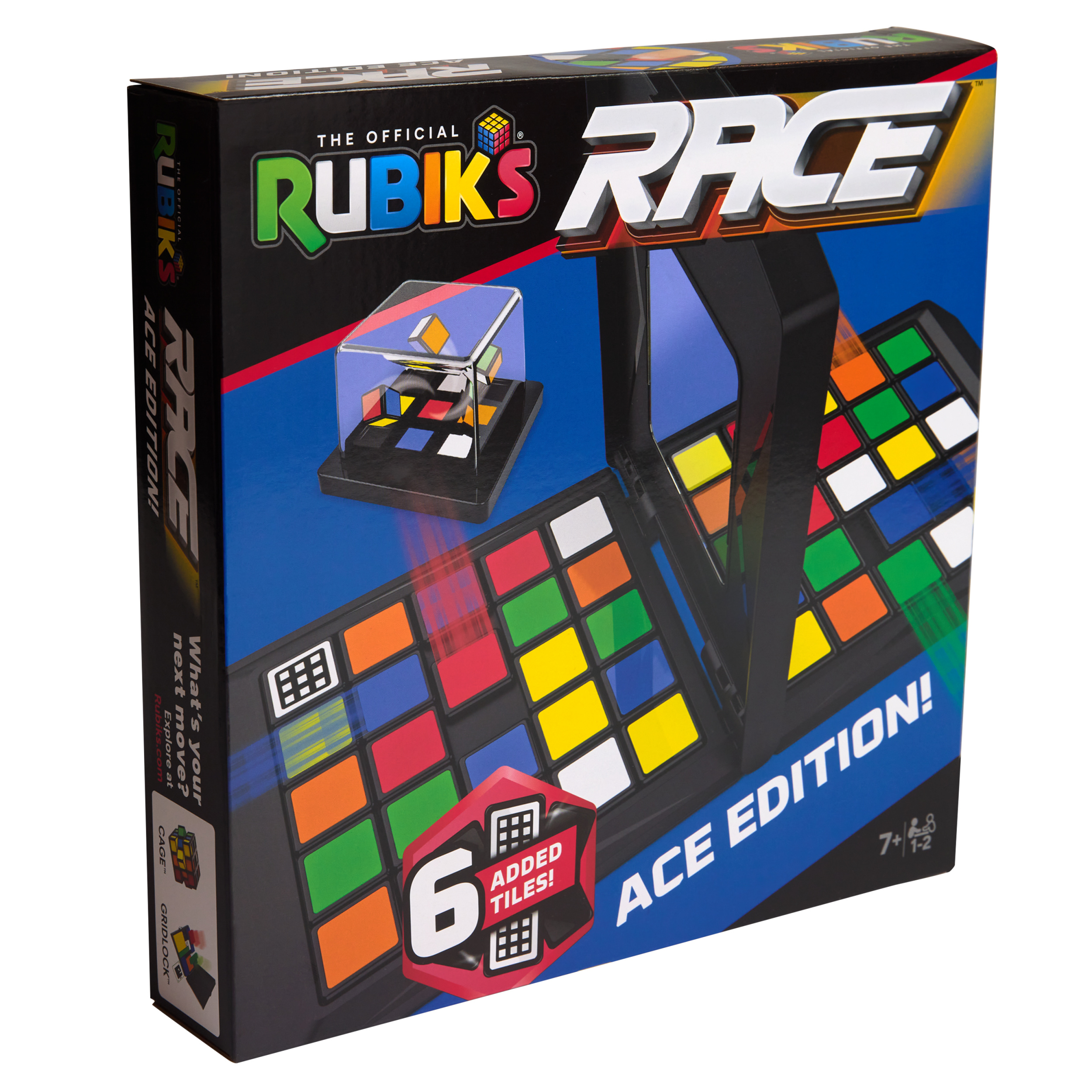 Rubik’s Cube, Rubik's Race, Ace Edition, Classic Fast-Paced Puzzle ...