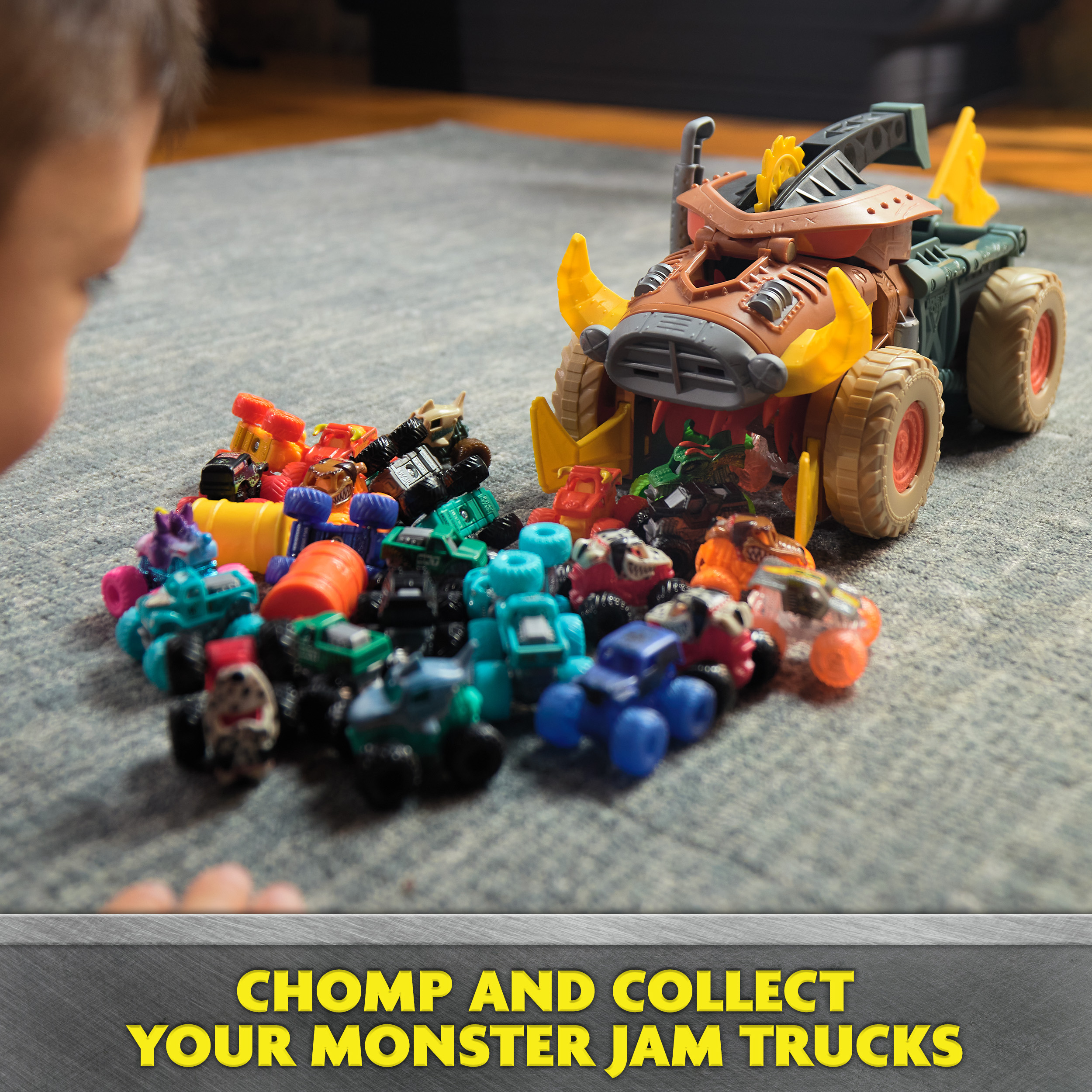 Monster Jam Mini Jam, Megalodon Mad Hog Chomper