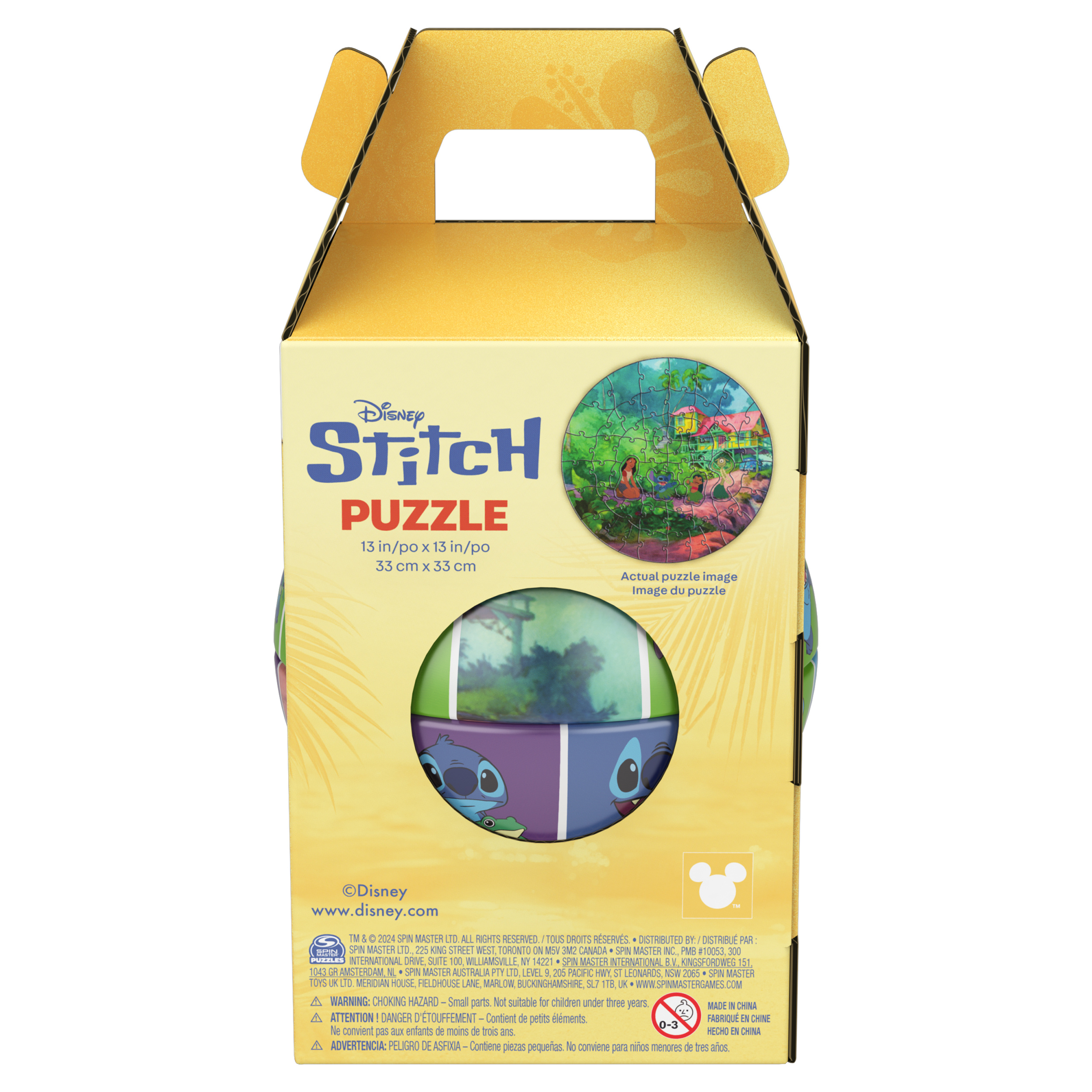 Spin Master Games, Lilo and Stitch, 64-Piece Puzzle Sphere, Round ...