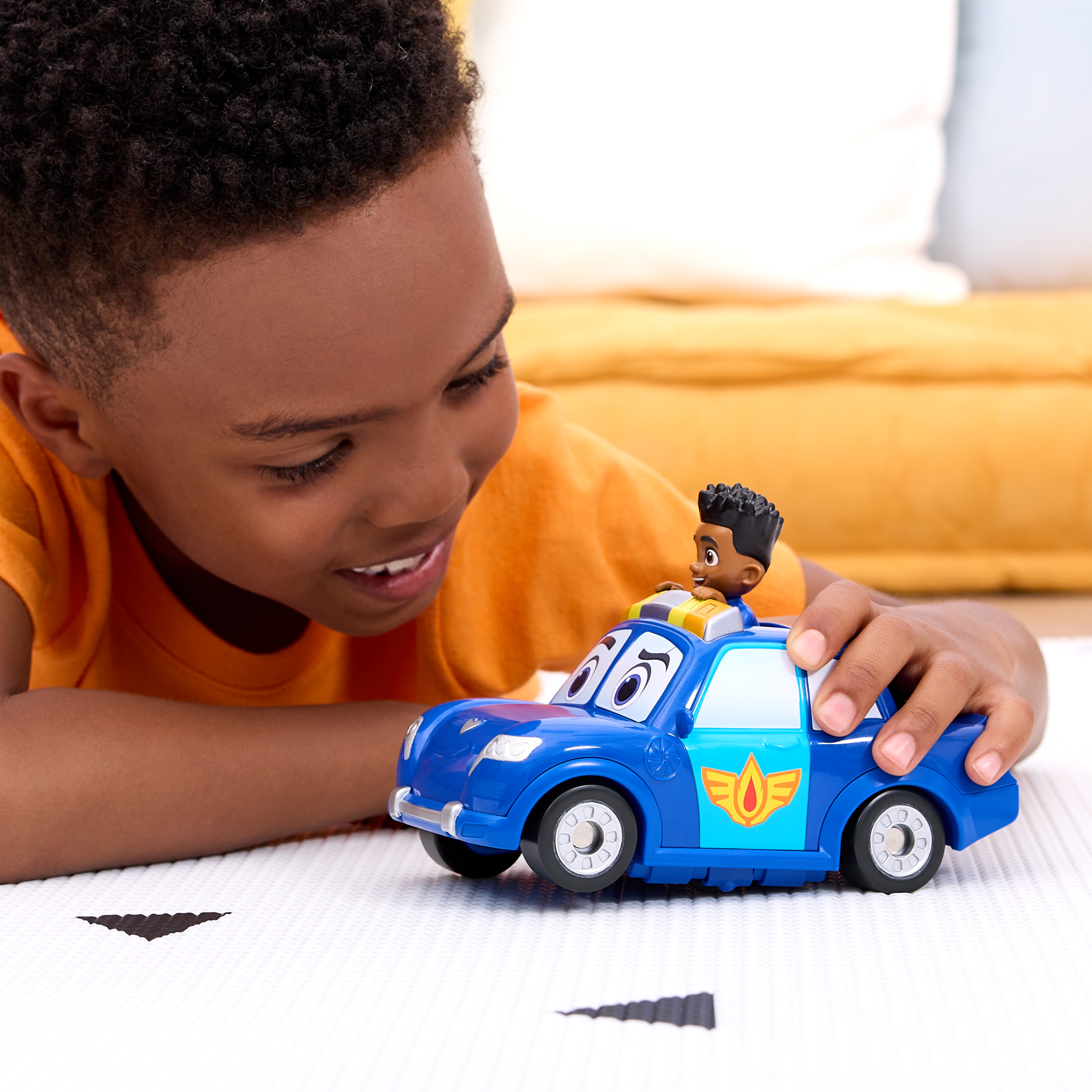Disney Junior Firebuds, Jayden and Piston Toy Car with Pull Back ...
