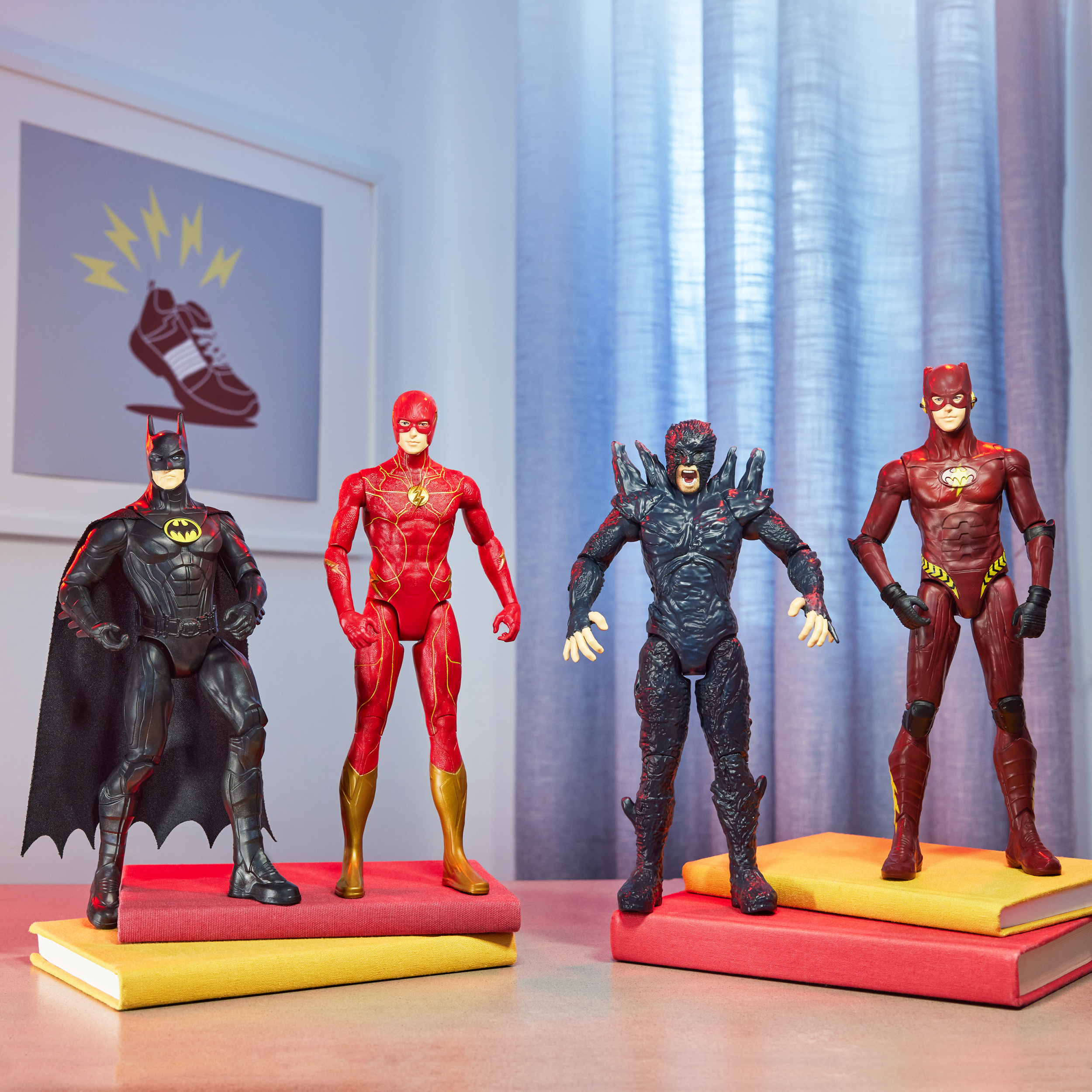The Flash Action Figure 12 inch The Flash Movie Collectible Kids Toys for Boys and Girls Ages 3 and up Spin Master