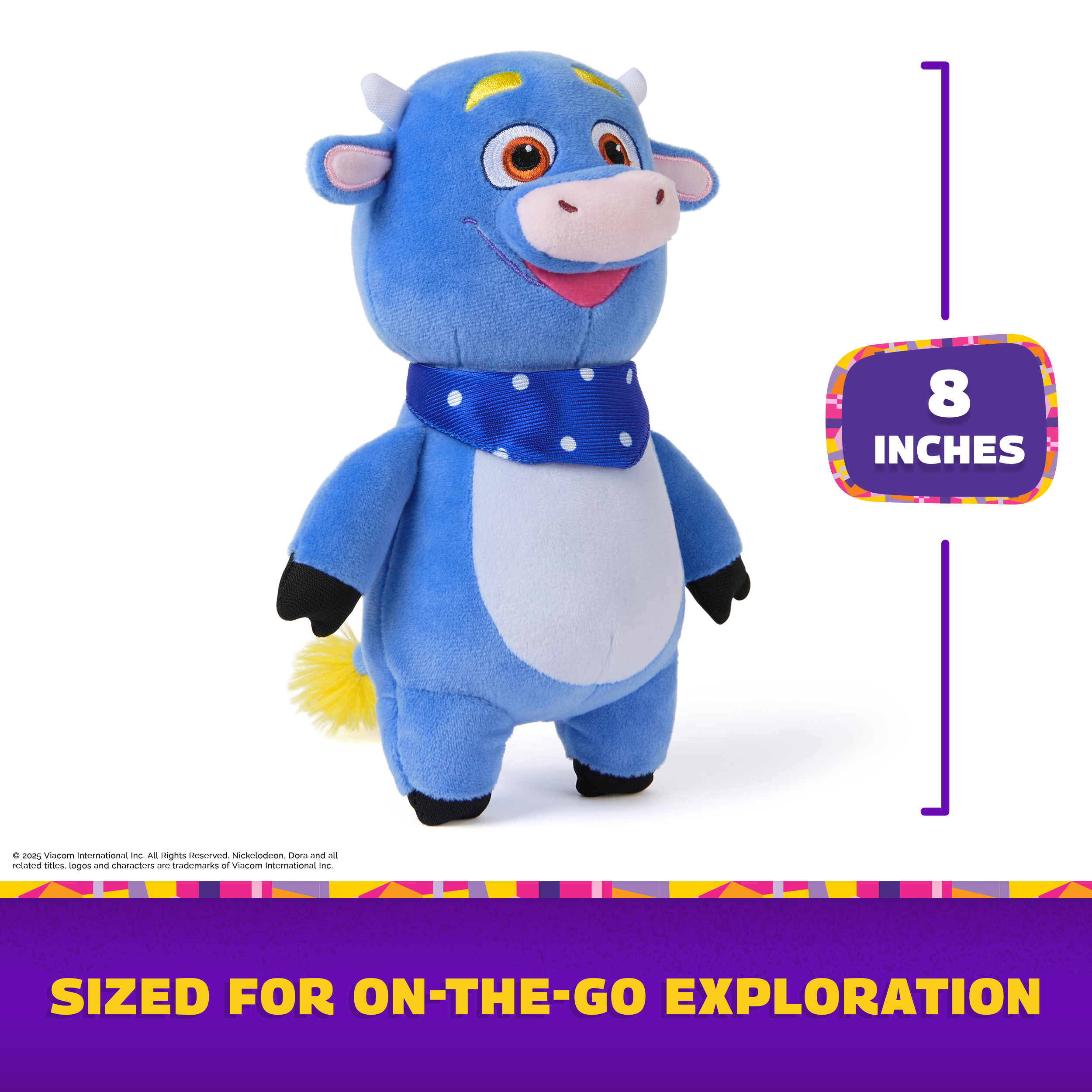 Dora Official Benny Plush Cow, Educational Toys, Plush Toys, Cow ...