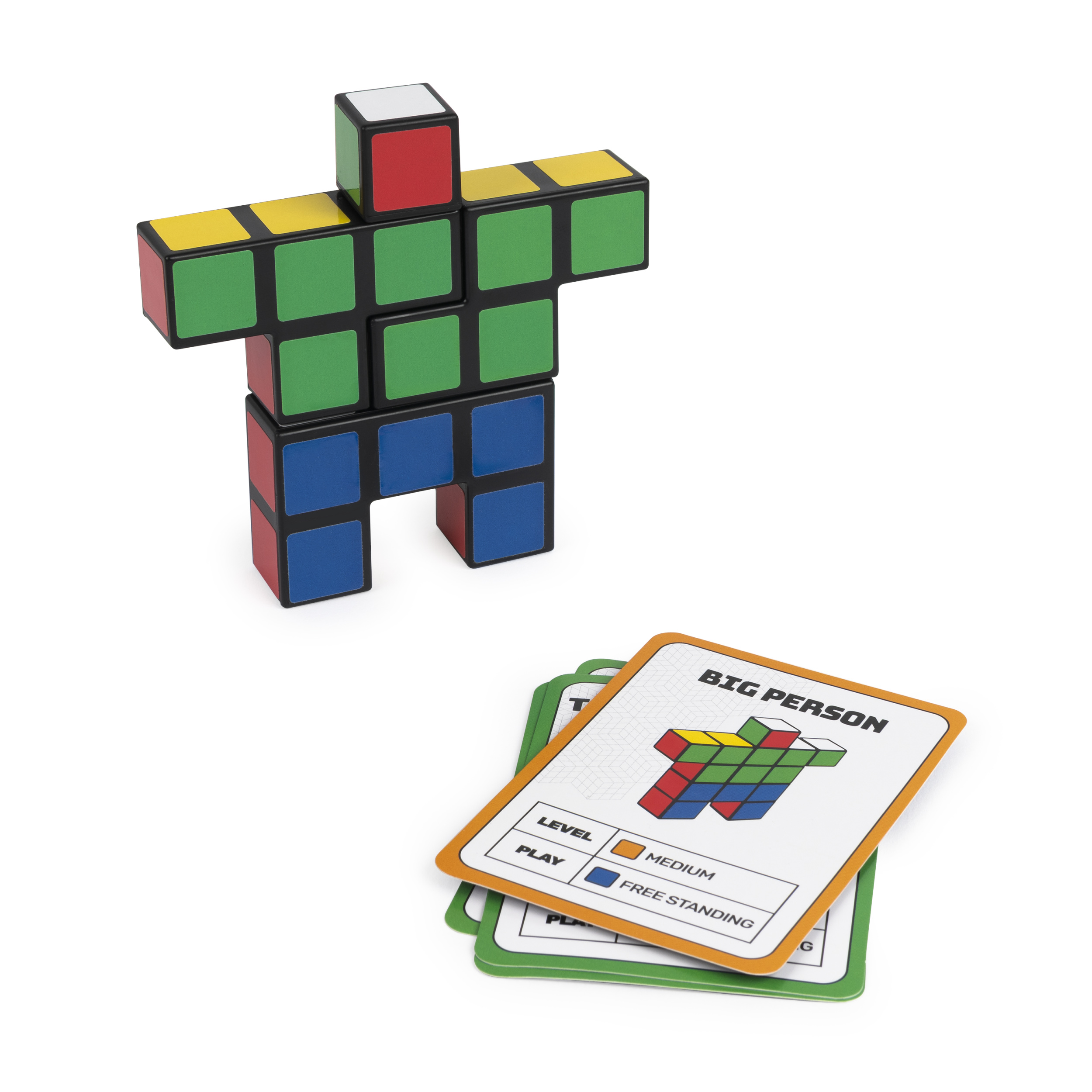 Rubik’s Cube, Cube It, 2-Player 3D Puzzle Sequence Board Game Stress ...
