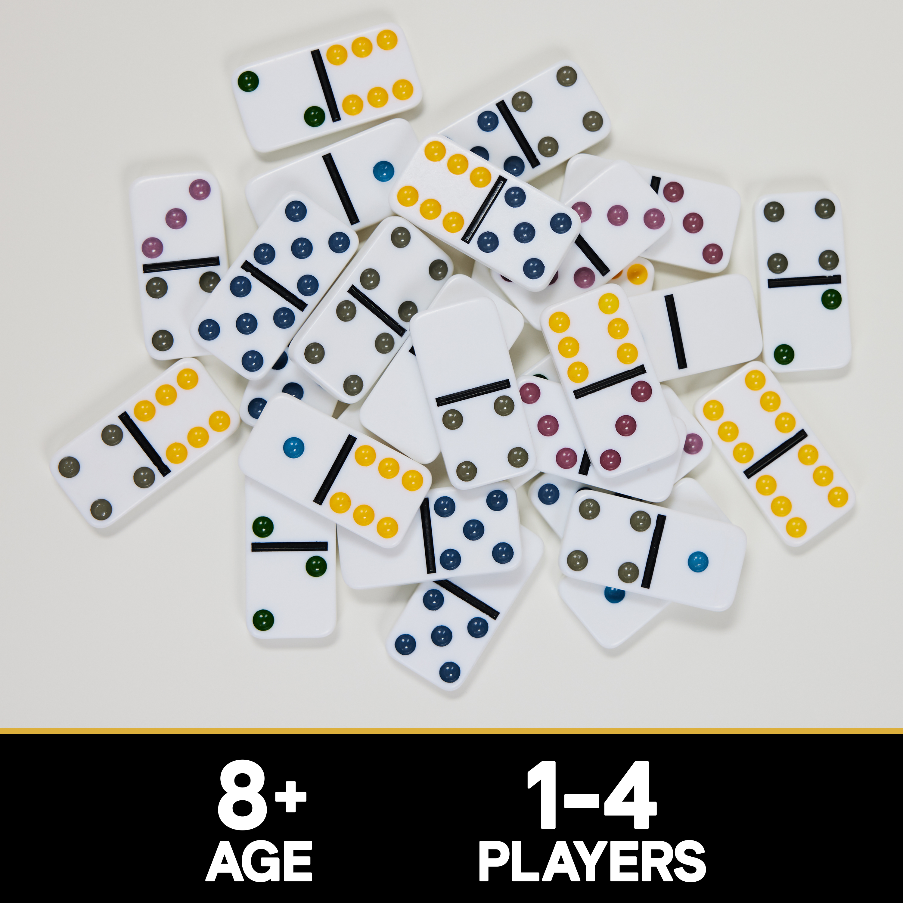 Spin Master Games, Cardinal Classics, Double Six Dominoes Set in ...